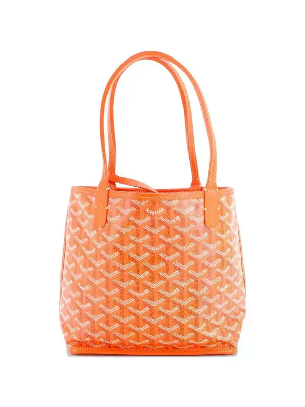 Goyard Anjou Reversible Mini Satchel - Orange
