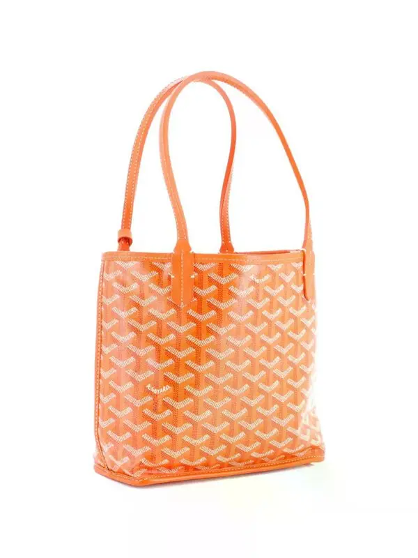 Goyard Anjou Reversible Mini Satchel - Orange