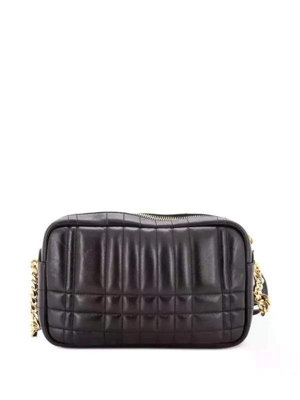 Burberry Lola Camera Bag Quilted Leather - Black