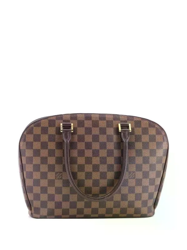 LOUIS VUITTON Sarria Handbag Damier Horizontal Satchel - Brown