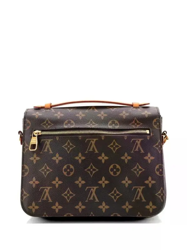 LOUIS VUITTON Pochette Metis Monogram Canvas Crossbody Bag - Brown