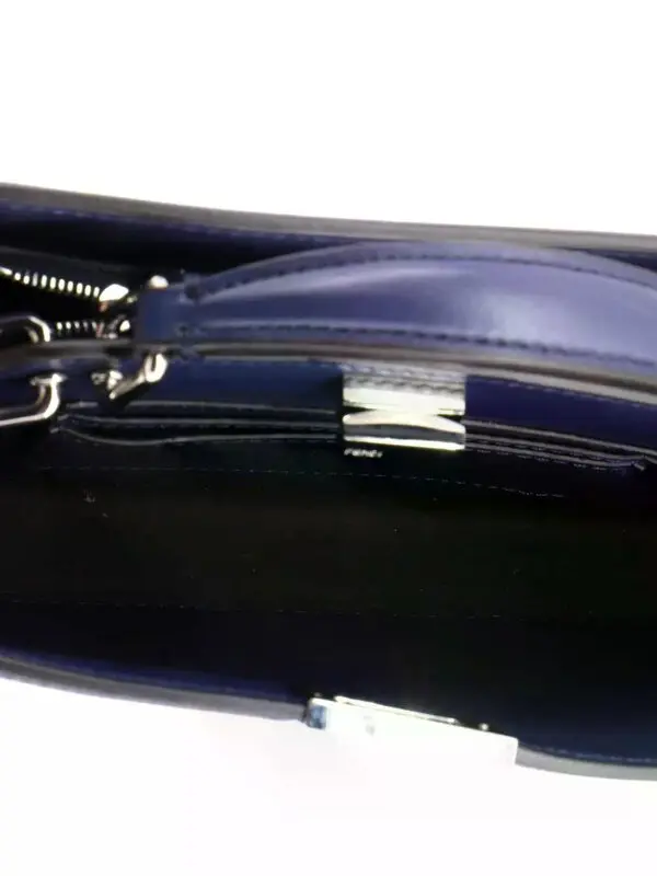 Fendi Peekaboo Iseeu Xcross Bag Zucca Leather Satchel