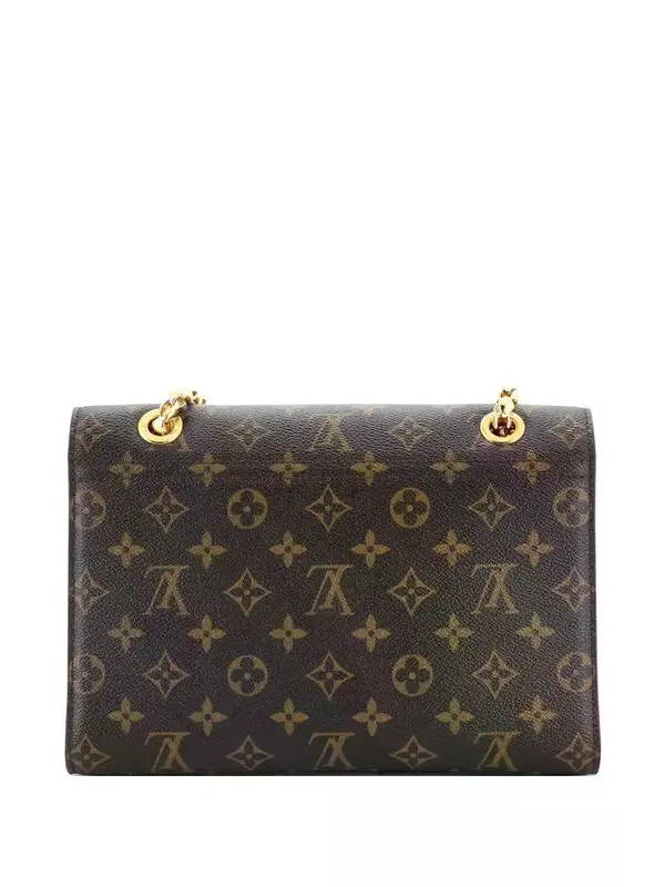 LOUIS VUITTON Victoire Handbag Monogram Canvas And Leather - Brown