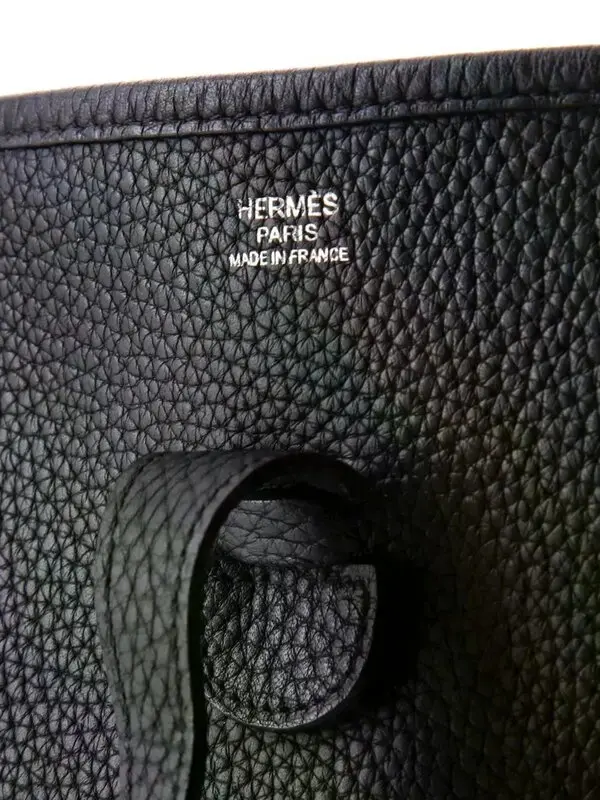 Hermès Evelyne Gen Iii Clemence Pm Crossbody Bag - Black