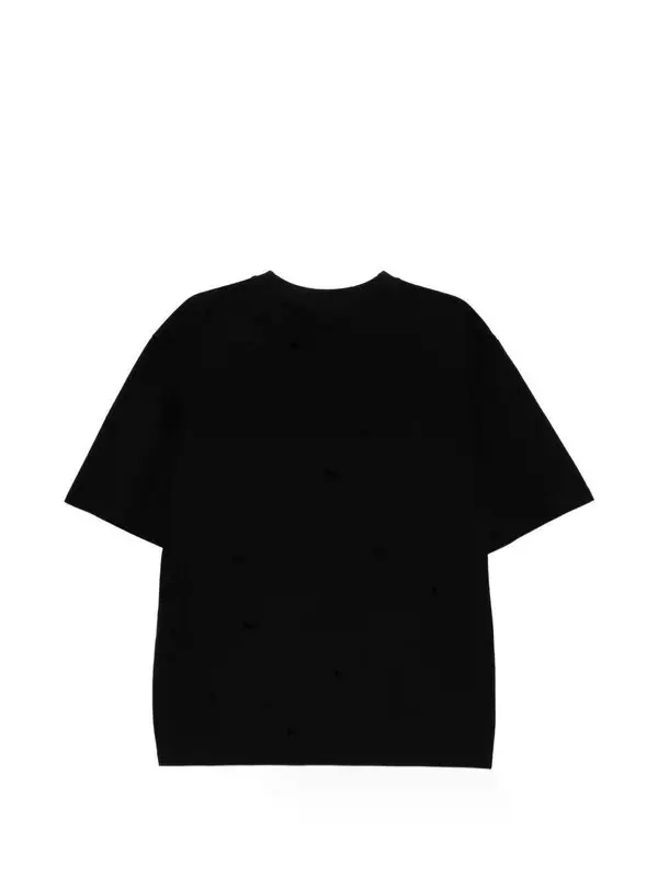 CROQUIS Graphic Print Classic T-shirt - Black