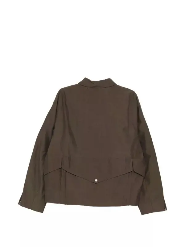 CROQUIS Collared Jacket - Brown