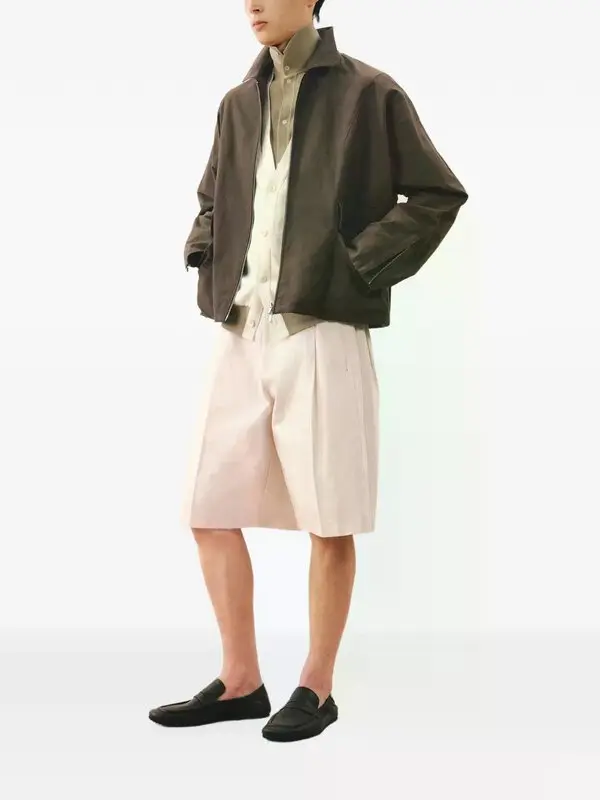 CROQUIS Collared Jacket - Brown