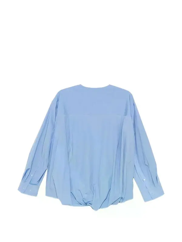JNBY V-neck Blouse - Blue
