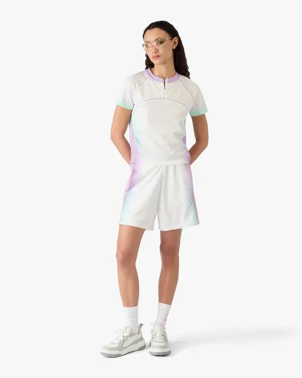 Casablanca Glass Gradient Football Mesh Shirt