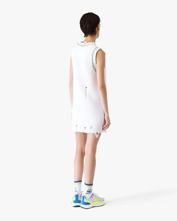 Casablanca Hand-knitted Mini Tank Dress