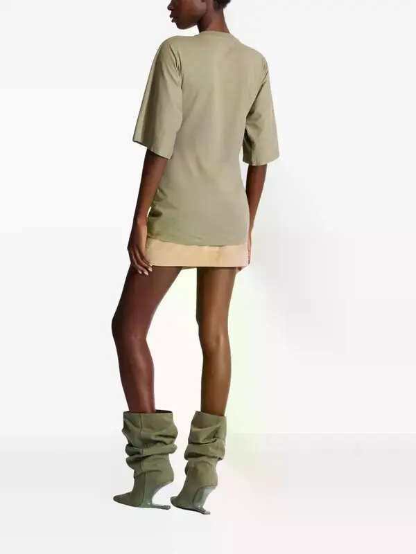 Balmain Club Print Drawstring T-shirt