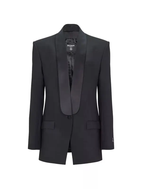 Balmain Single-breasted Shawl-lapel Blazer