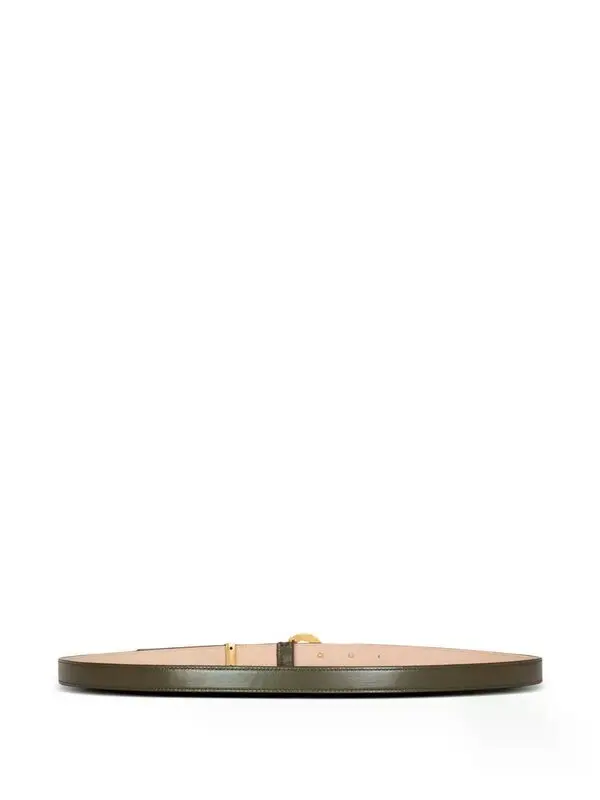 Balmain Leather T-bar Belt