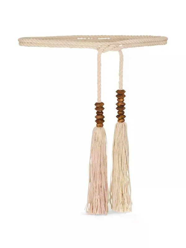 Balmain Rope Tie Belt - Neutrals