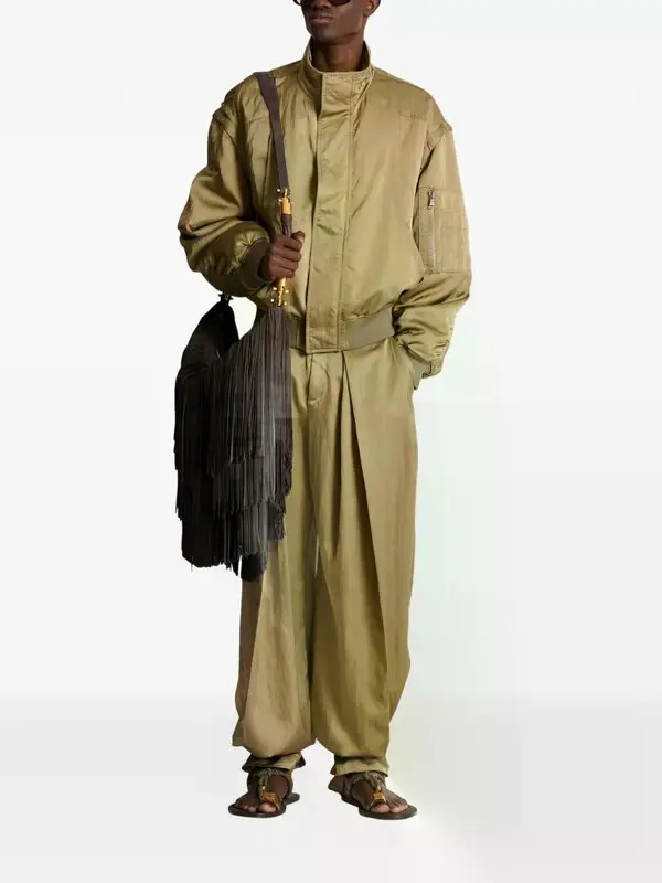 Balmain Tailored Knife-pleat Trousers - Neutrals