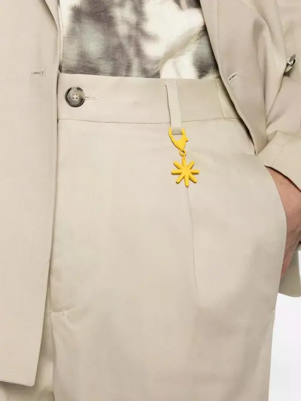 MANUEL RITZ Belt-loop Pleated Trousers
