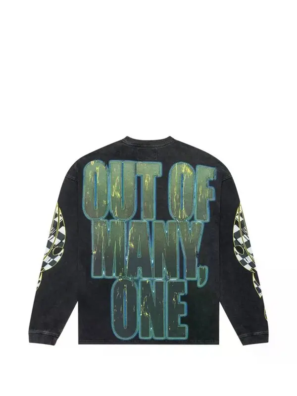 GODSPEED Sunset Drift Print Long-sleeve Sweatshirt