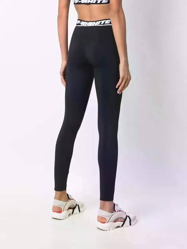 Off-White Logo-tape Performance Leggings