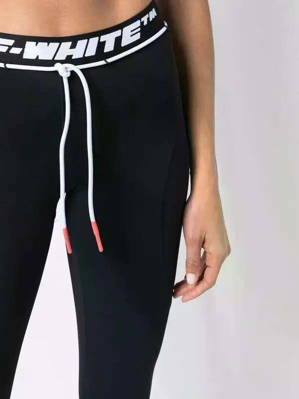 Off-White Logo-tape Performance Leggings
