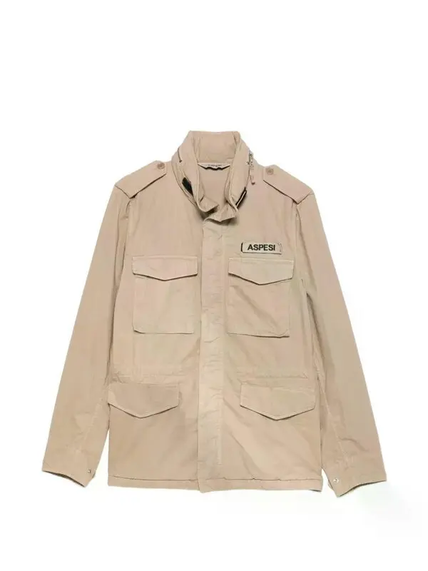 Aspesi Minifield Flap-pocket Jacket - Neutrals
