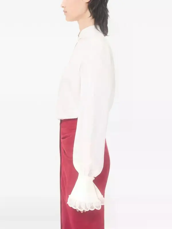 Valentino Garavani Embroidered Poplin Shirt