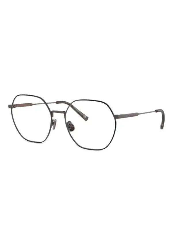 Brunello Cucinelli Round-frame Eyeglasses - Black