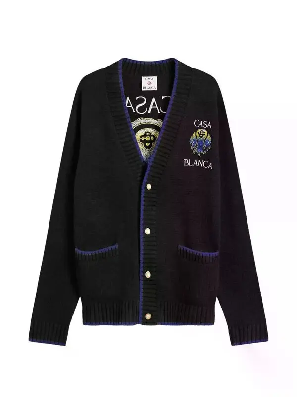 Casablanca Printed Cardigan