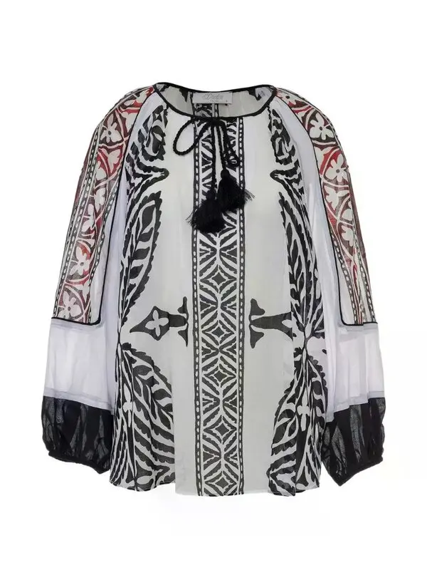 Devotion Seawind Tie-fastening Blouse