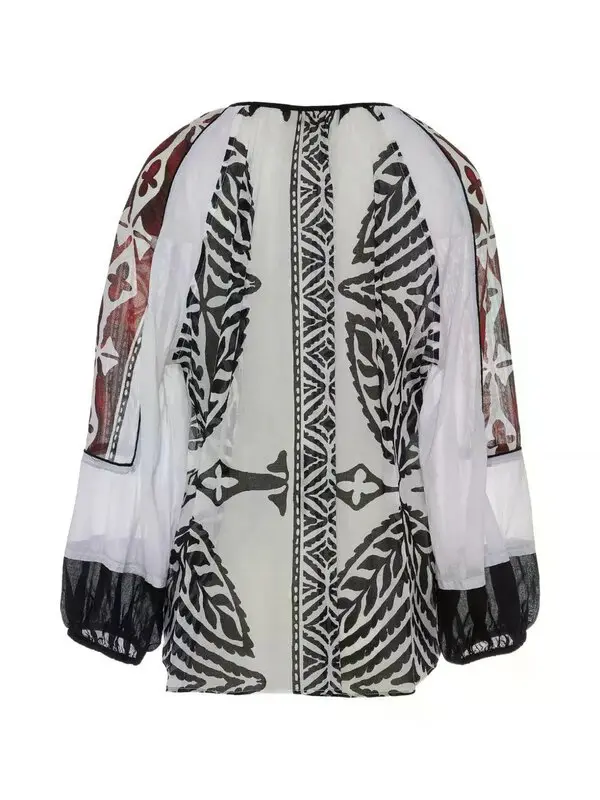 Devotion Seawind Tie-fastening Blouse