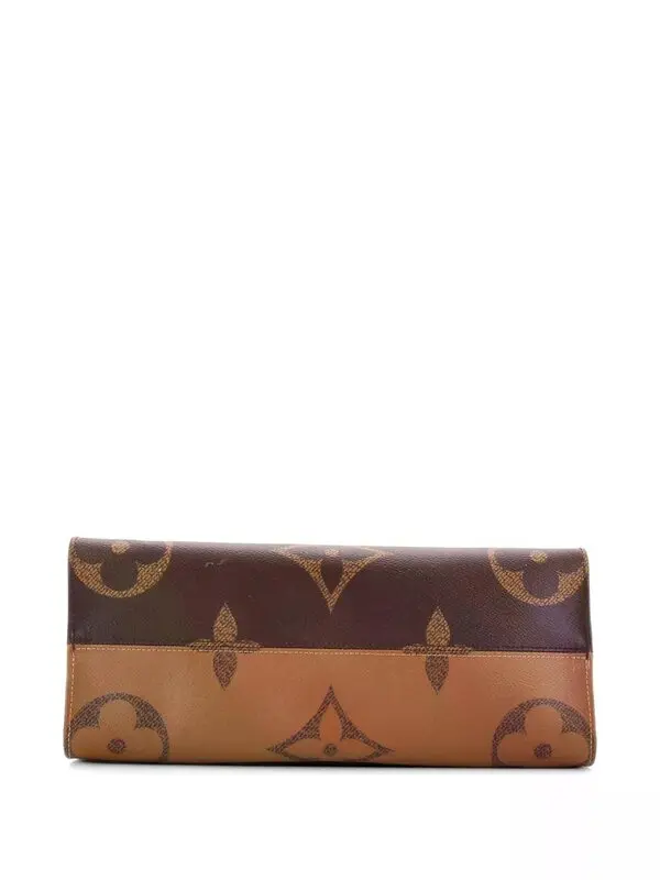 LOUIS VUITTON Onthego Reverse Monogram Giant Mm Tote Bag - Brown