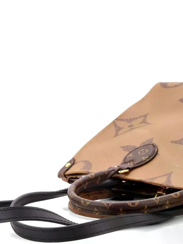 LOUIS VUITTON Onthego Reverse Monogram Giant Mm Tote Bag - Brown