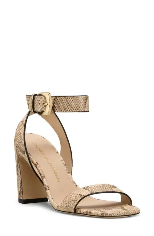 STUART WEITZMAN Sai 85 Sandal - Adobe