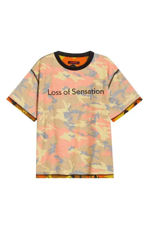 PLEASURES Sensation Camo T-shirt