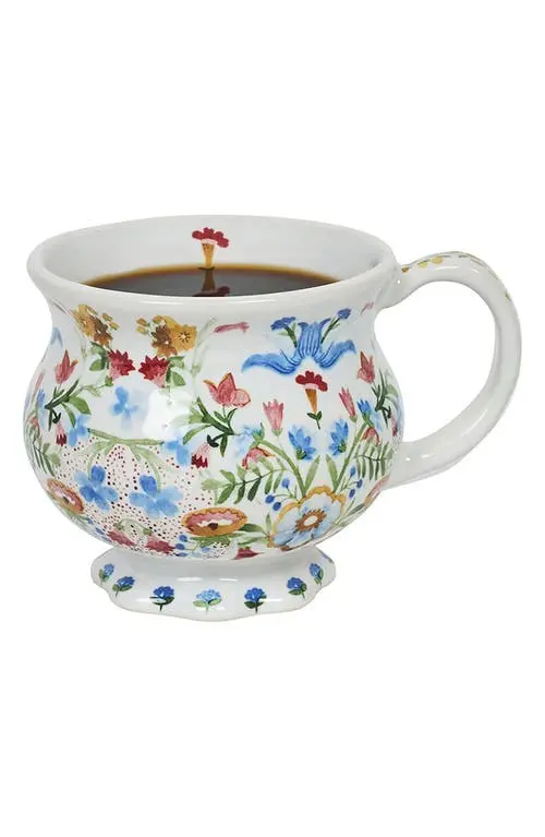 JULISKA Sofia Mug - White Multi