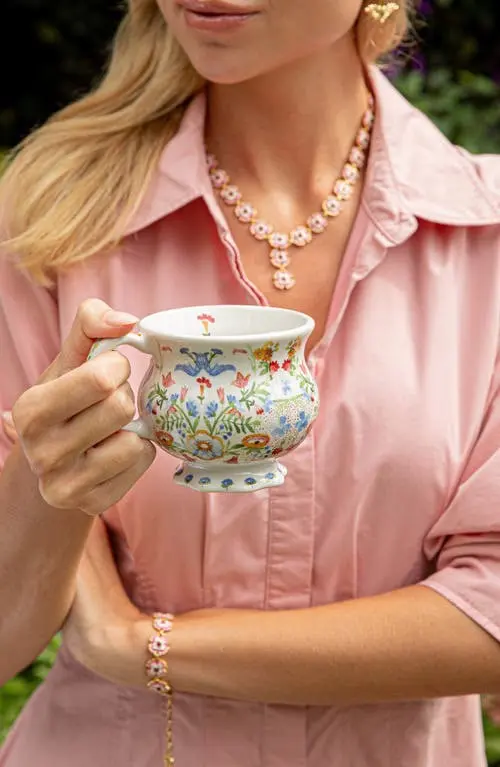 JULISKA Sofia Mug - White Multi