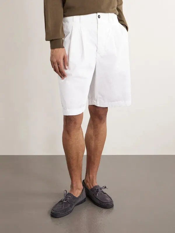 C.P. COMPANY Wide-leg Bermuda Shorts