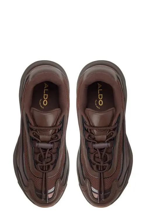 Aldo Kitri Platform Sneakers - Dark Brown