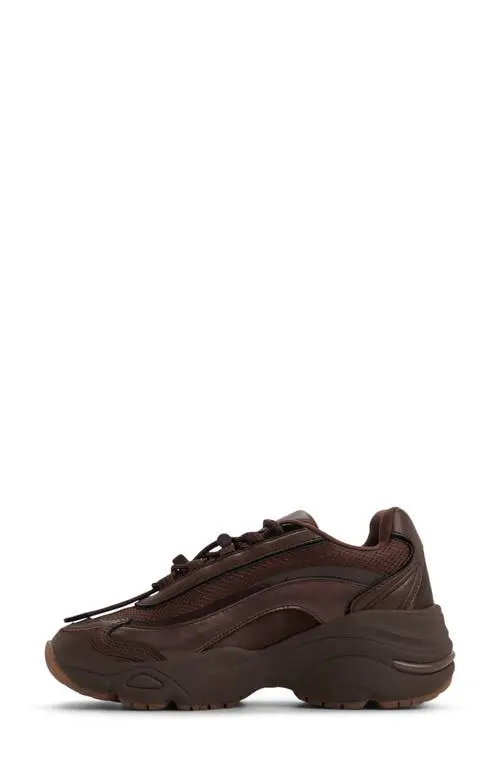 Aldo Kitri Platform Sneakers - Dark Brown