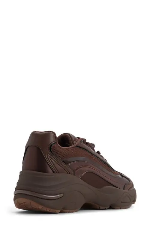 Aldo Kitri Platform Sneakers - Dark Brown