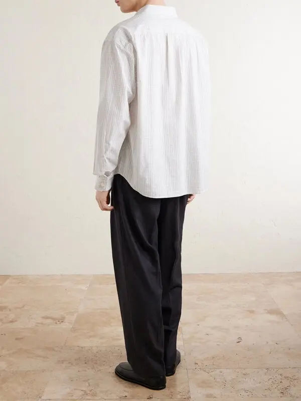 MFPEN Generous Checked Cotton-poplin Shirt
