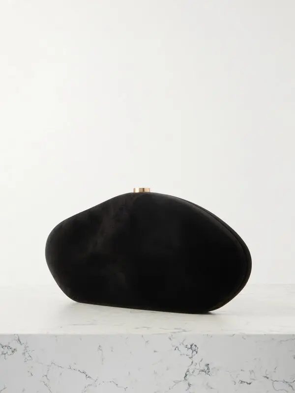 Cult Gaia The Caldera Velvet Clutch
