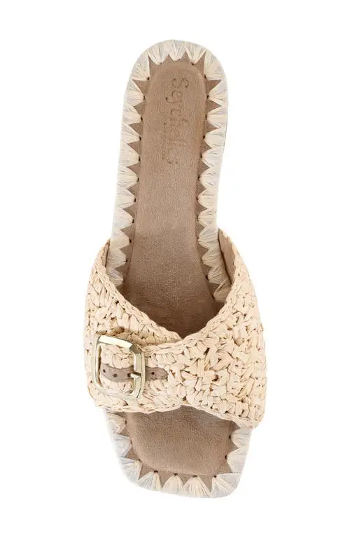 Seychelles Morning Brunch Woven Slide Sandal