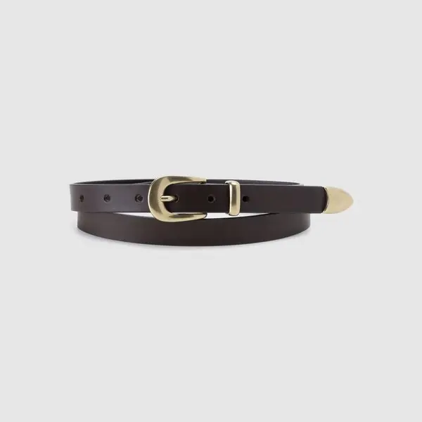 LEVI'S Valerie Leather Belt - Black