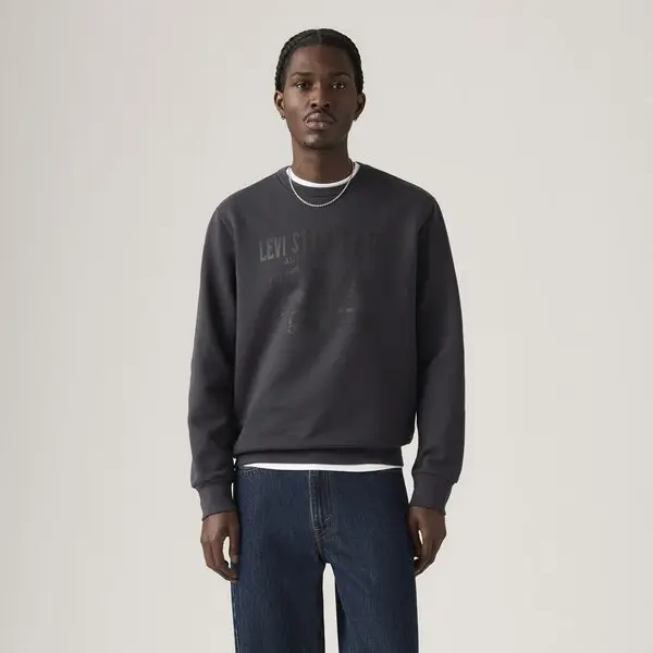 LEVI'S Standard Fit Graphic Crewneck Sweatshirt