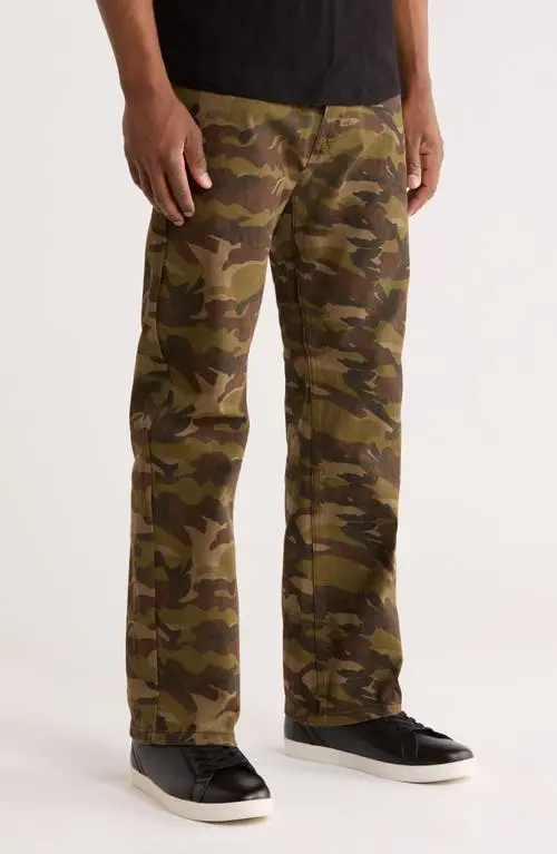 PLEASURES Camo Flare Jeans