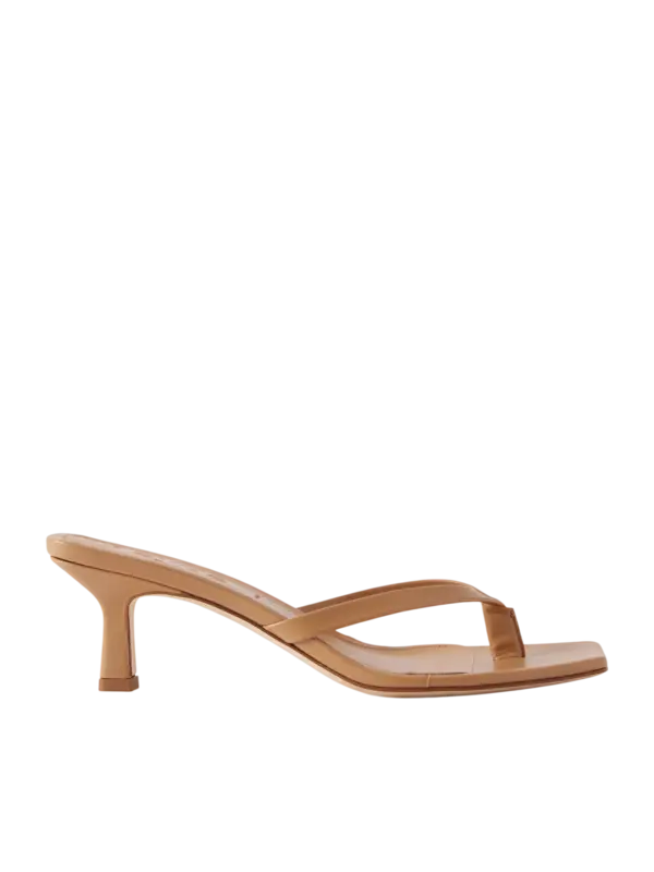 AeydĒ Wilma Leather Sandals - Brown