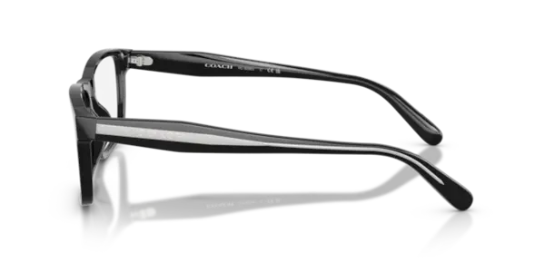 COACH Hc6292u Rectangle Eyeglasses - Black