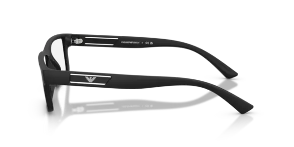 Emporio Armani Optical Glasses - Matte Black