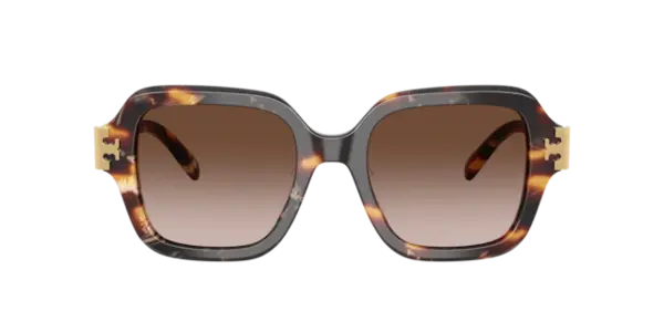 Tory Burch Ty7231u Sunglasses - Dark Tortoise