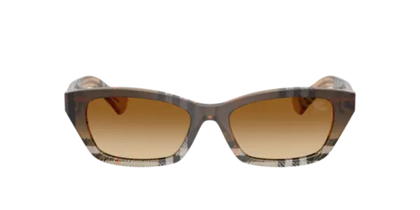 Burberry Be4488 Sunglasses - Check Gradient Sand
